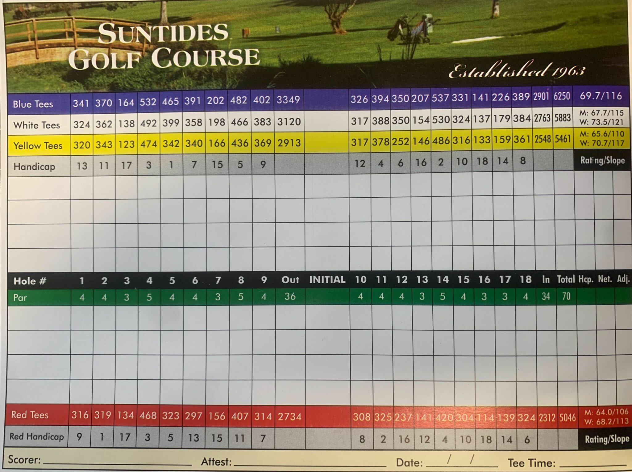 Golf Shop & Memberships - Suntides Golf Course